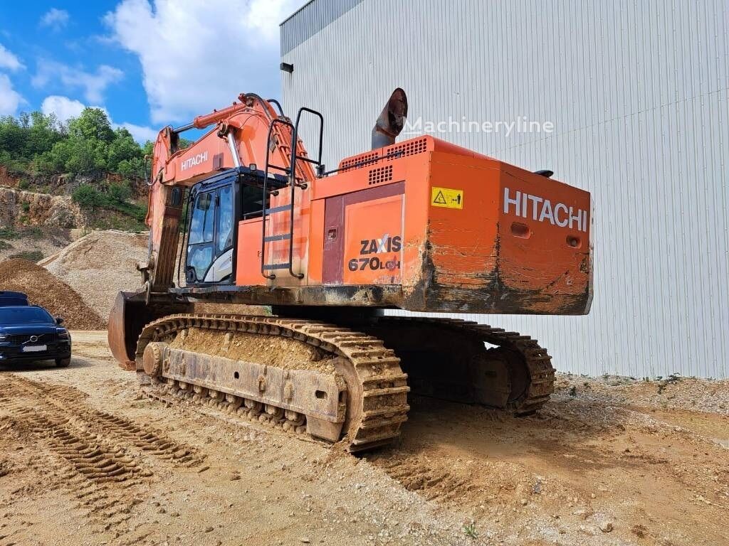 Hitachi ZX 670LCH-3 bager guseničar