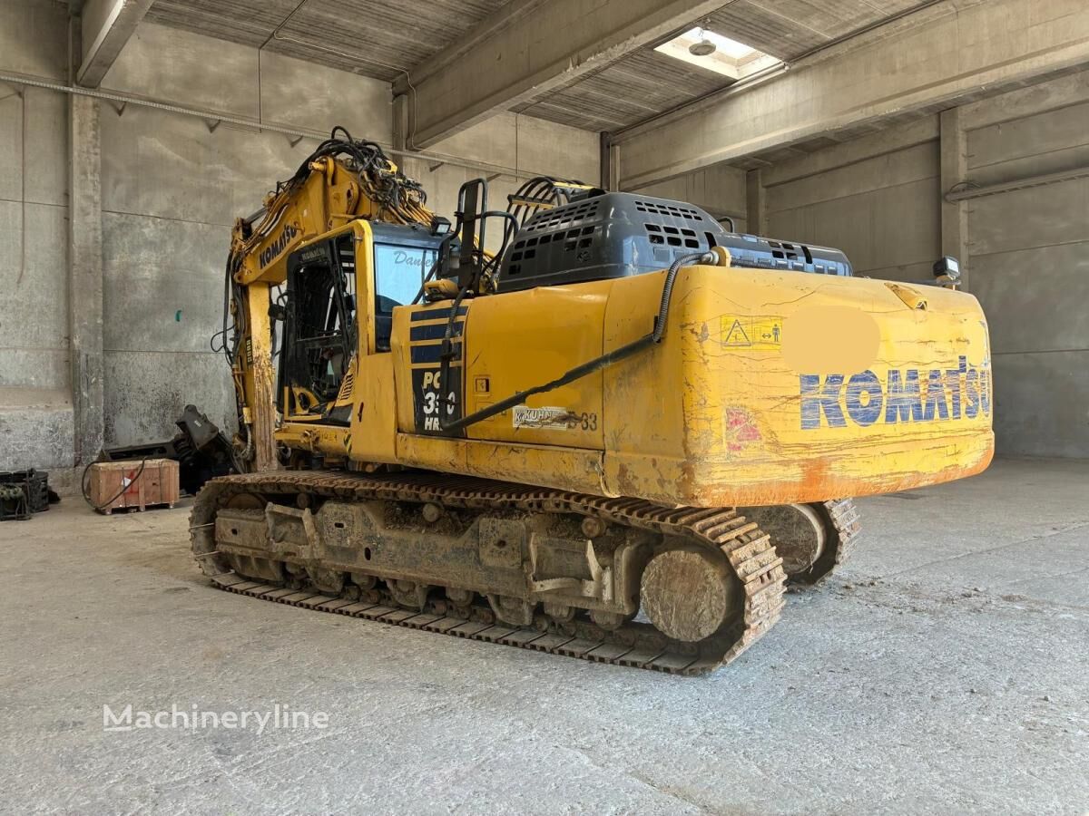 Komatsu PC390HRD-11 reparaturbedürftig bager guseničar