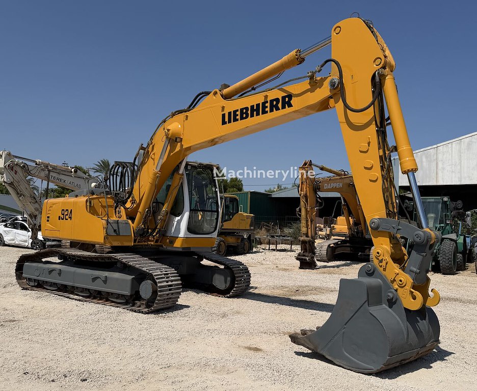 Liebherr R924 bager guseničar