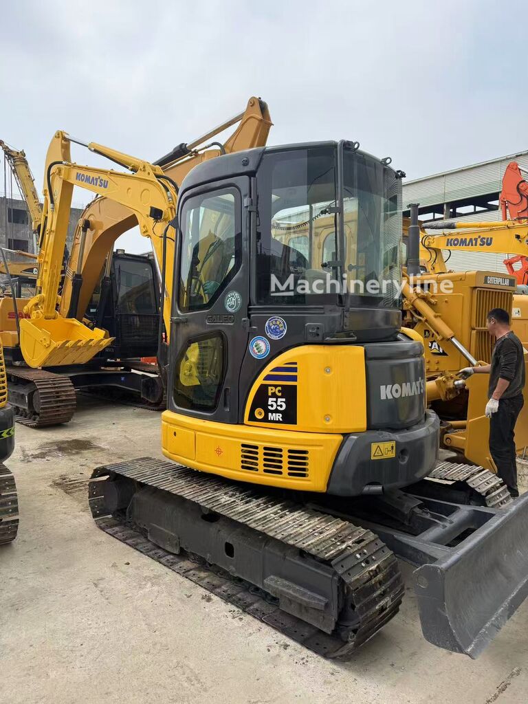Komatsu PC55MR mini bager