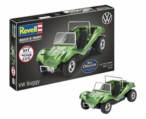 NEW! Revell 77682 VW Buggy Starter Kit (Revell Classics)