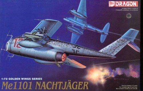 Dragon 5014 Messerschmitt Me P.1101 Nachtjäger