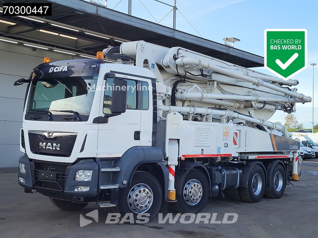 MAN TGS 41.460 8X4 CIFA K40C-PU1607 Pump 935hours! Big-Axle Steelsus pumpa za beton