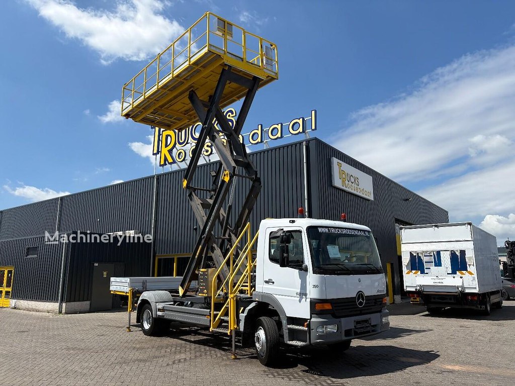 Mercedes-Benz Atego 1318 + 10 METER HEIGHT + tunnel/mine edition + manual auto dizalica s korpom