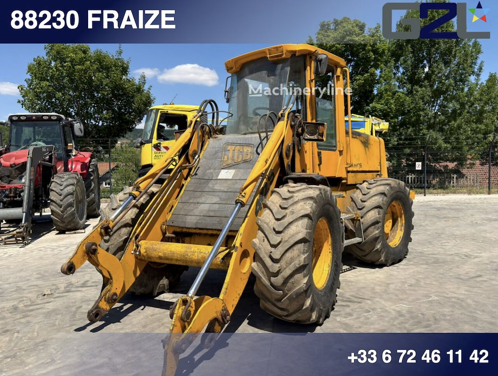 JCB 412 prednji utovarivač nakon udesa