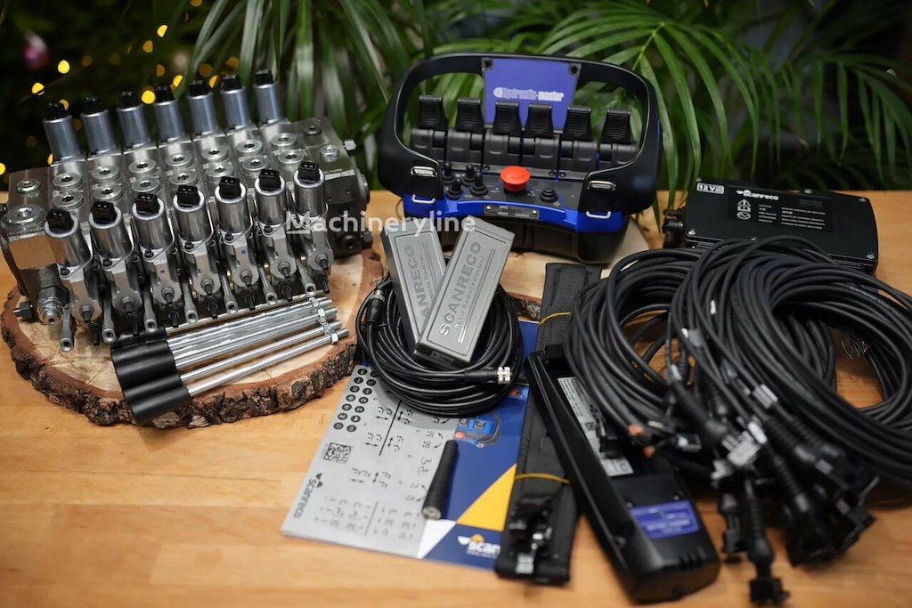 Walvoil DPX100 + Scanreco RC400 Maxi 6 јastuchiћa hidraulični razvodnik za građevinske mašine