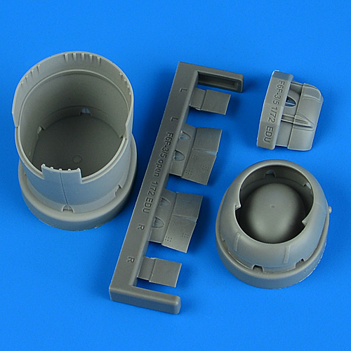 NEW! Quickboost 72744 Grumman F6F-5 Hellcat - Cowling and Cooling Flaps (for Eduard Kits)