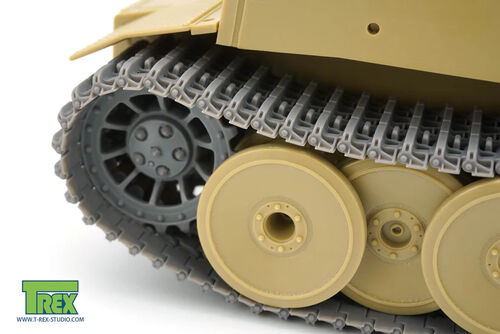 NEW! T-Rex Studio 85086 Tiger I - Tracks Early Type with Small Pin Retaining Ring for Chassis No.250021~144 (3D-Printed