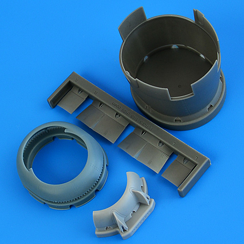 NEW! Quickboost 49227 Grumman F6F-3 Hellcat - Cowling Late / OPENED Flaps (for Hobby Boss Kits)