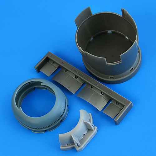 NEW! Quickboost 49228 Grumman F6F-3 Hellcat - Cowling Early / CLOSED Flaps (for Hasegawa Kits)