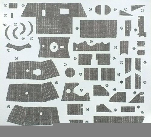 Meng Model SPS58 Sd.Kfz.171 Panther Ausf.D Zimmerit Decal German Medium Tank