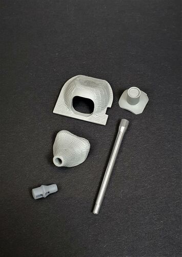 PanzerArt GB35-091 Jagdpanzer IV L48 Early mantlet with PaK39 Gun