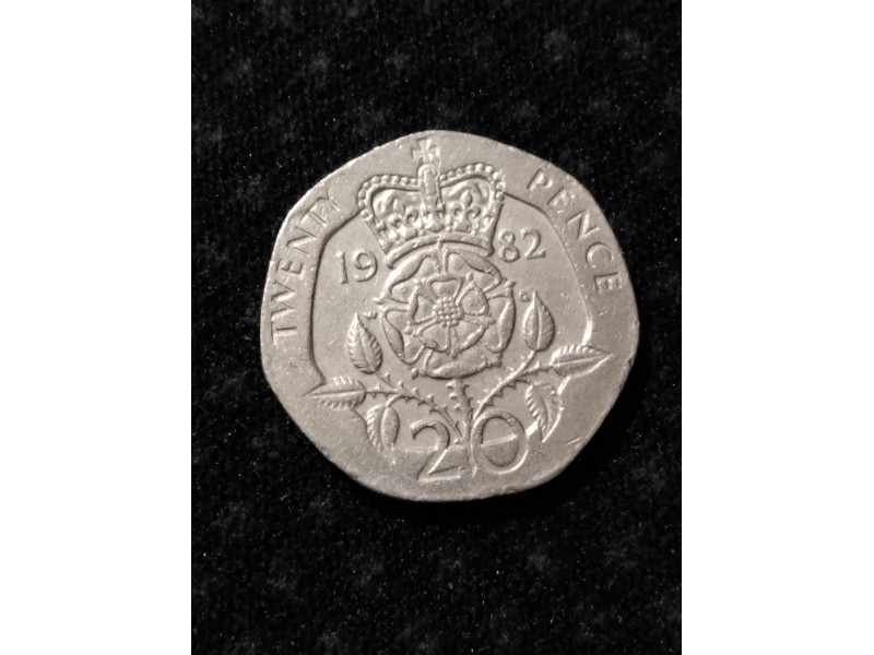 20 penija 1982 velika britanija