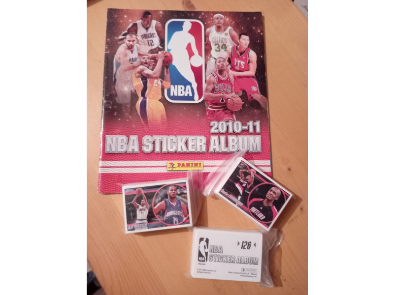 NBA Panini 2010-11 Album + set