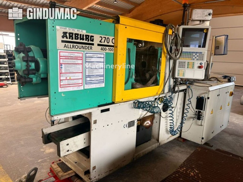 Arburg ALLROUNDER 270 C 400 - 100 mašina za brizganje plastike