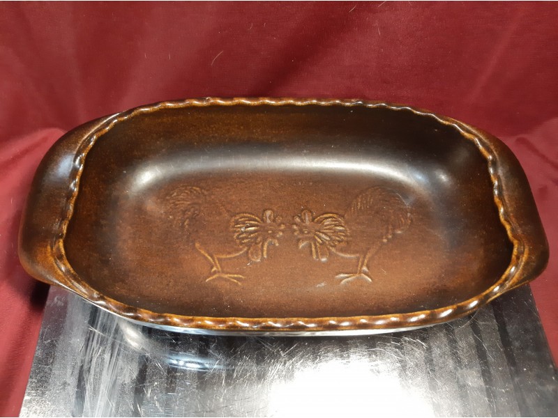 TOP RARITET FRIESLAND OVAL RETRO VATROSTALNA KERAMIKA