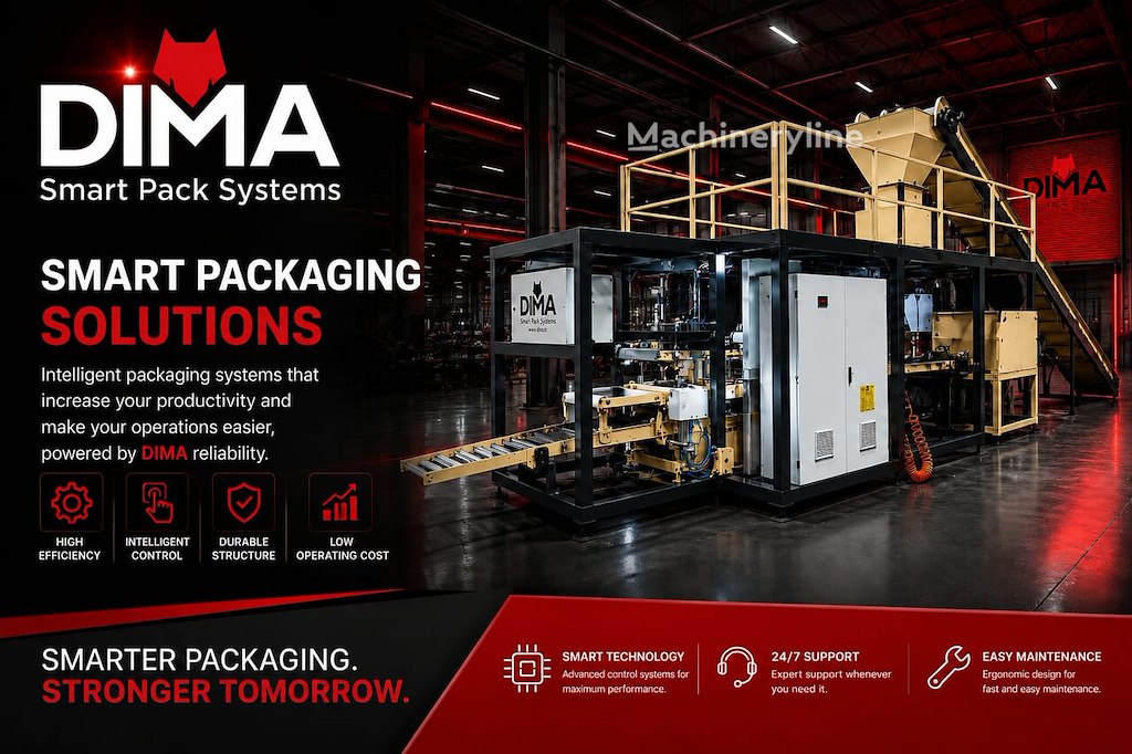 Nova Dima Dimatar 360 Multipack Silage(silaj) presa za pakovanje
