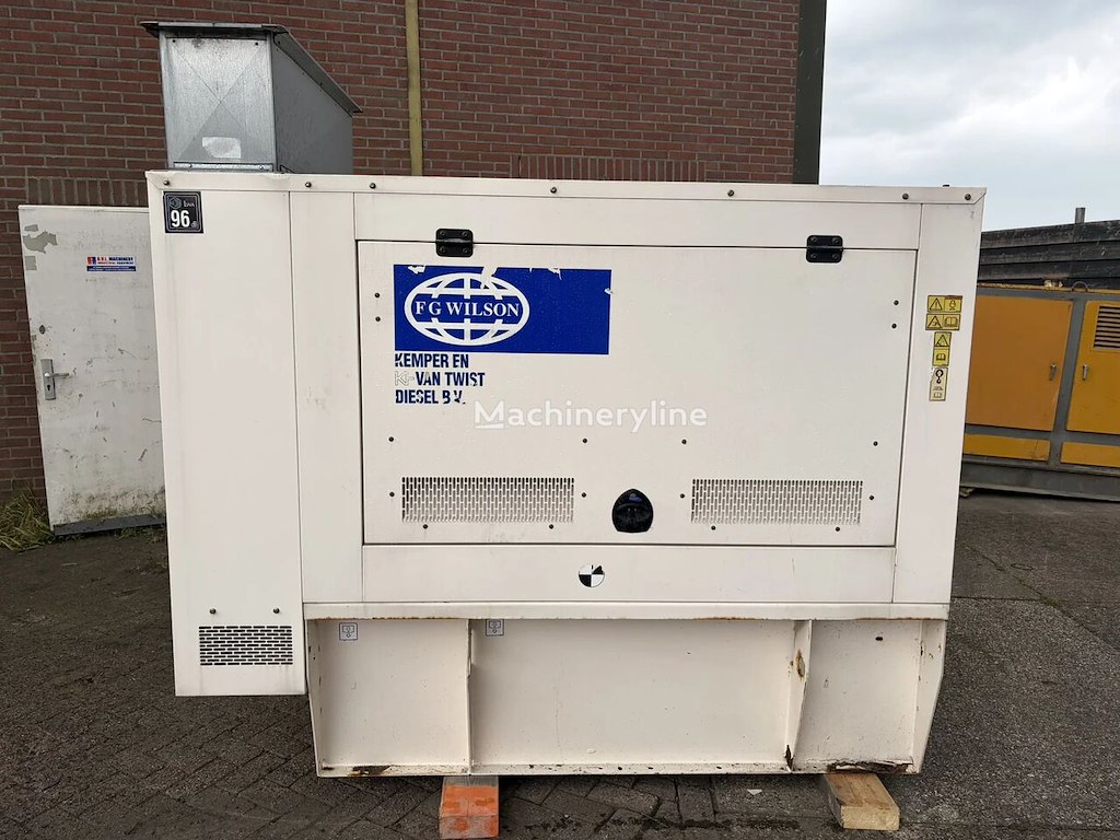 FG Wilson P45P3 Perkins 45 kVA grote dieseltank aggregaat generatorset diesel generator
