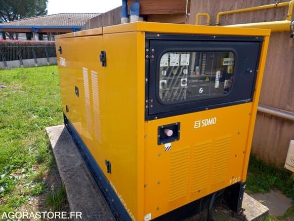 Prodaje se SDMO FS60G diesel generator na aukciji