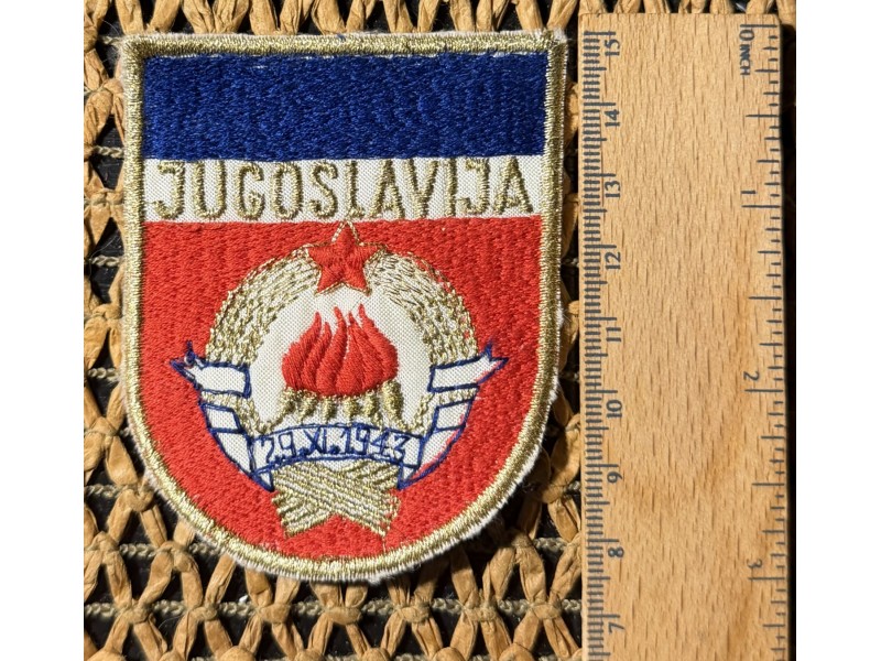 amblem SFRJ vezeni Jugoslavija 1943.god.
