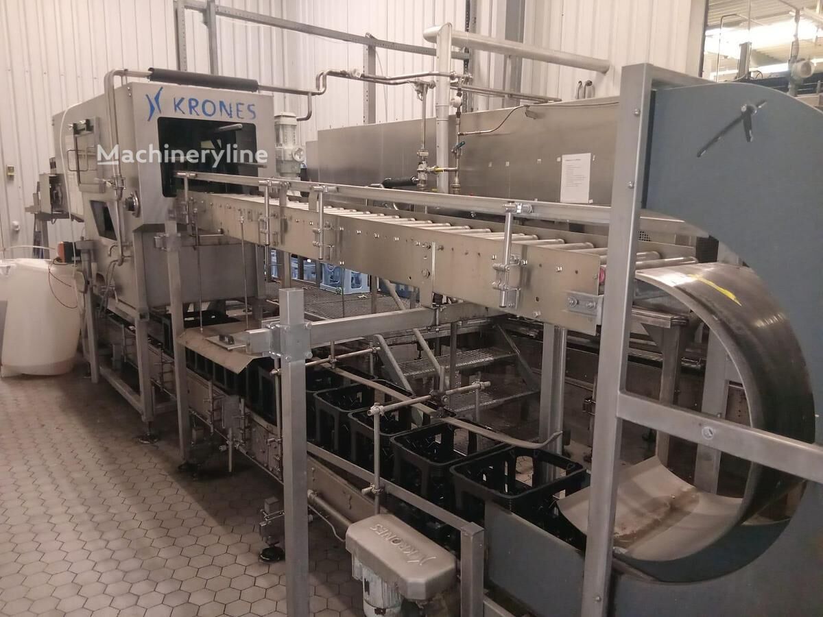 Krones Zierk PET crate washing system mašina za pranje kutija