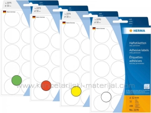 Herma kancelarijske etikete Ø32mm