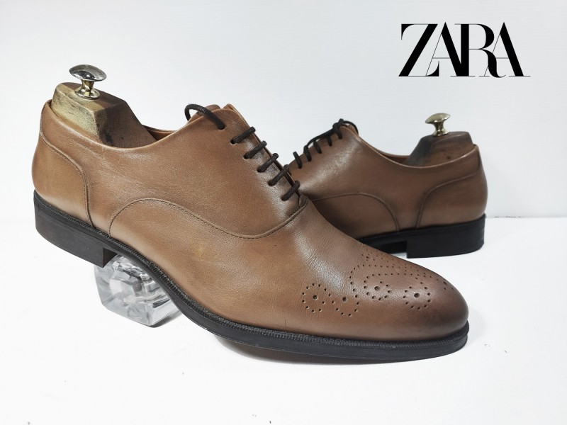 ZARA - elegantne kožne cipele br. 45,5