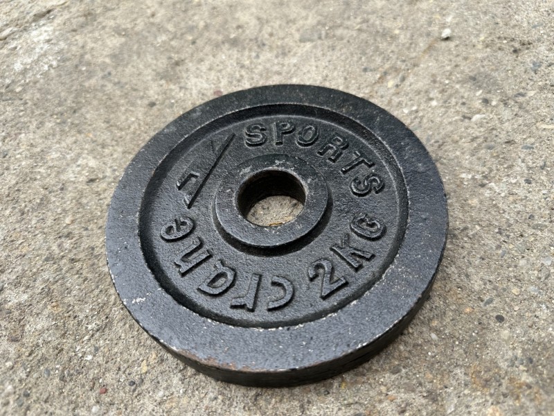 Crane 2KG Disk za teg metalan