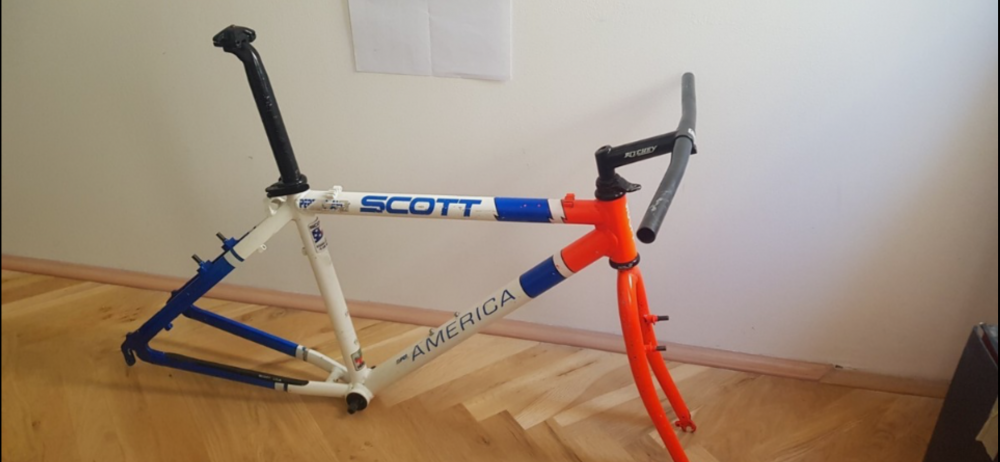 VINTAGE MTB SCOTT AMERICA SUPER FRAMESET 16"