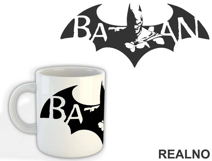 Arkham Knight Logo - Batman - Šolja