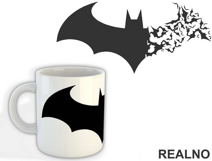 Bats - Logo - Batman - Šolja