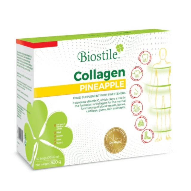 Biostile Collagen Ananas, 30 kesica