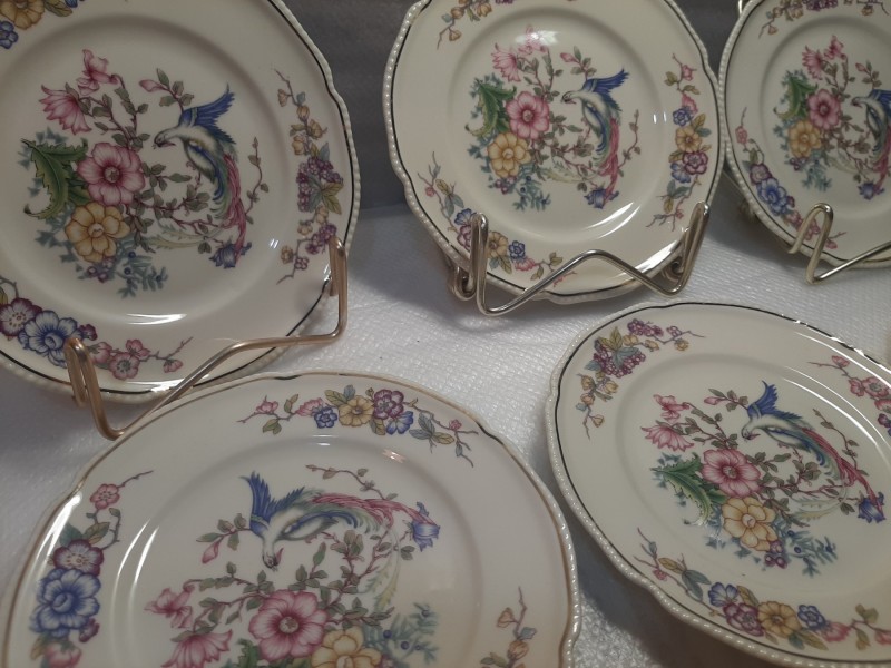 RARITET ROSENTHAL PHOENIX PORCELAN TANJIRI SET
