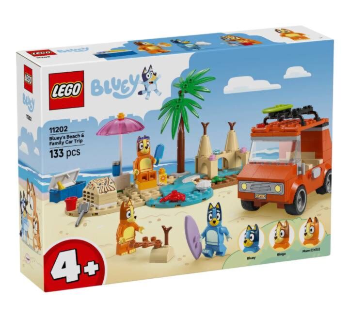 LEGO BLUINA PLAŽA I PORODIČNI IZLET AUTOMOBILOM LE11202