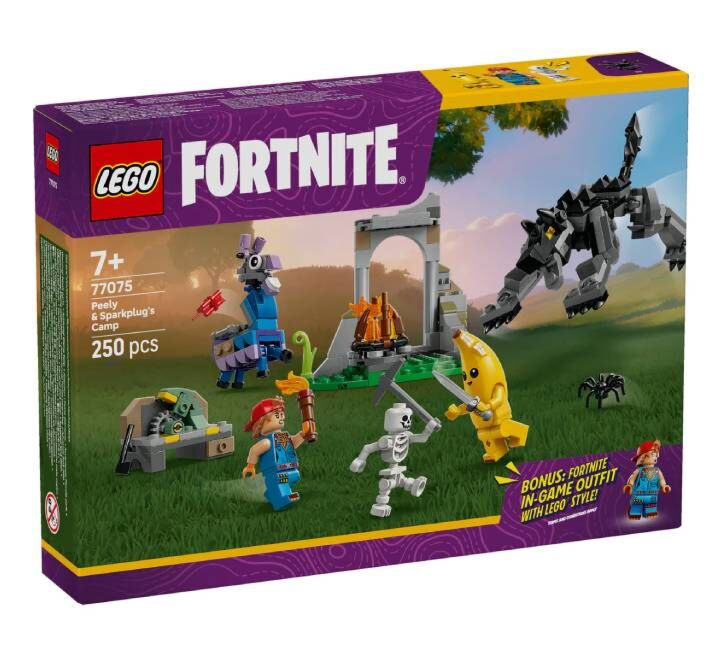 LEGO PEELY & SPARKPLUG‘S CAMP LE77075