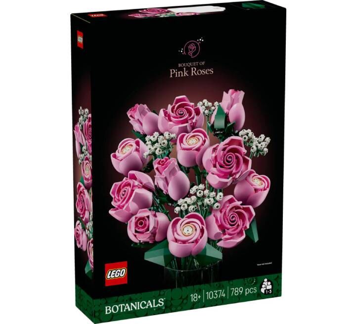 LEGO BUKET RUŽIČASTIH RUŽA LE10374