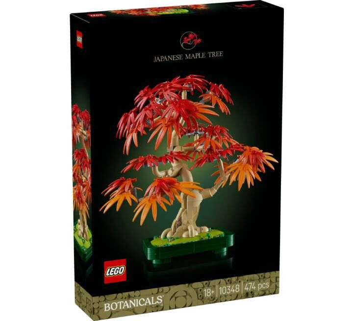 LEGO CRVENOLISNI JAPANSKI BONSAI JAVOR LE10348