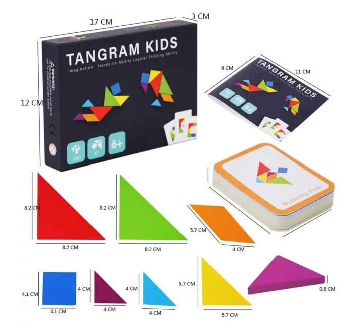 MAGAZA DRUŠTVENA IGRA TANGRAM KIDS 58447