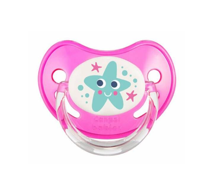 CANPOL SILIKONSKA VARALICA ORTHODONTIC LOVE-SEA PINK 22/506