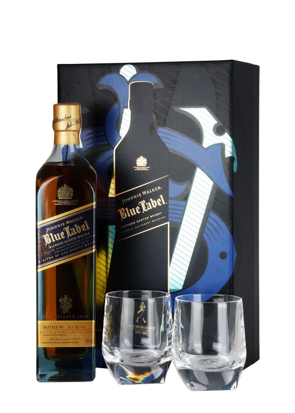 Johnnie Walker Blue Label Sa Čašama