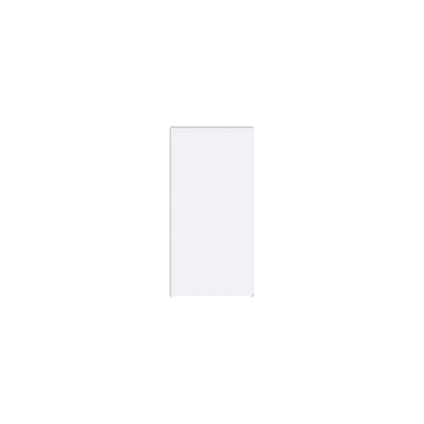 ELEMENT 1/2 BLANK MODULE, WHITE