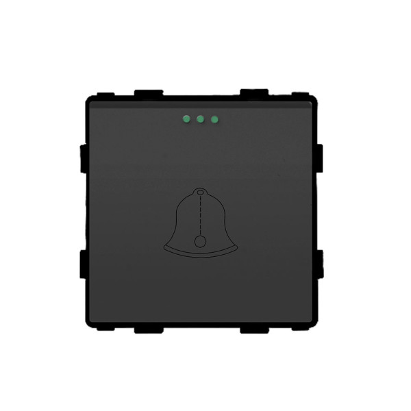 ELEMENT DOORBELL SWITCH, BLACK