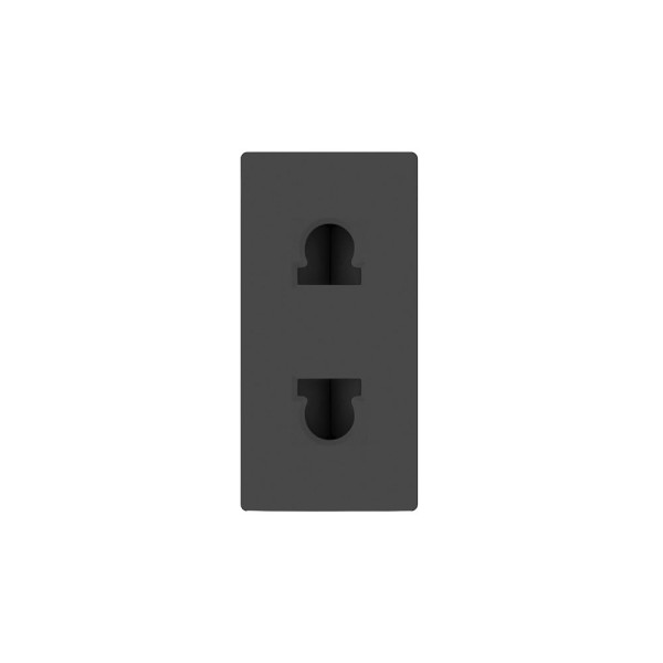 ELEMENT DOUBLE PIN SOCKET, BLACK
