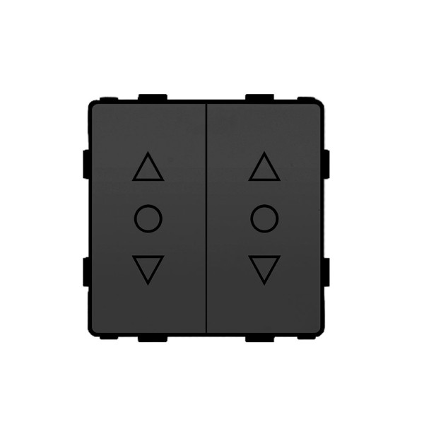 ELEMENT DOUBLE ROLLER SWITCH, BLACK