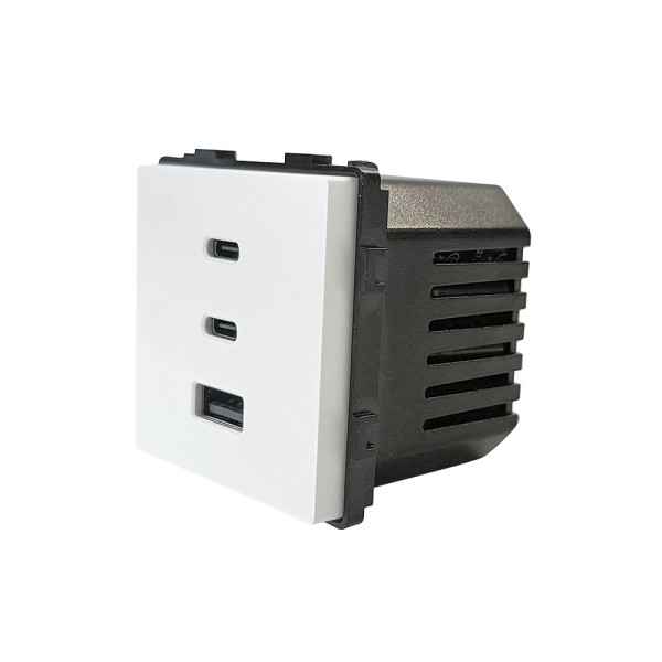 ELEMENT FAST CHARGER USB SOCKET 65W, WHITE