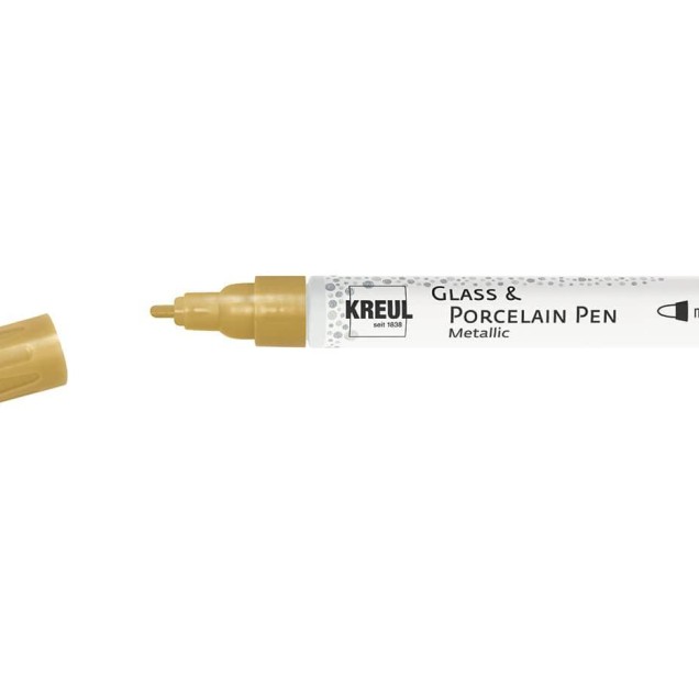Porcelan Pen Metalik zlatni