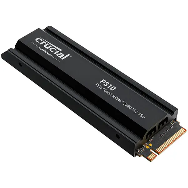 CRUCIAL P310 1TB PCIe Gen4 NVMe M.2 SSD with heatsink ( CT1000P310SSD5 )