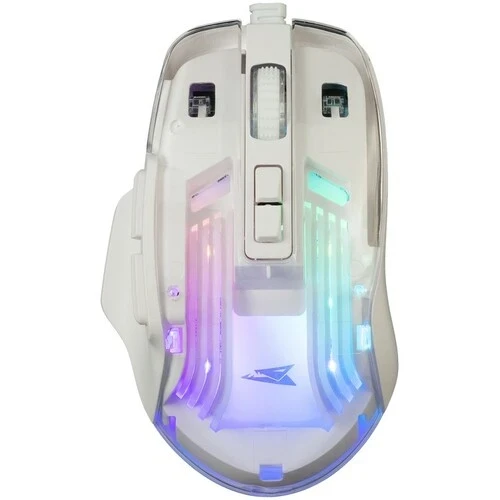 Gaming miš Baracuda ANGLERFISH BGM 062 Transparent White