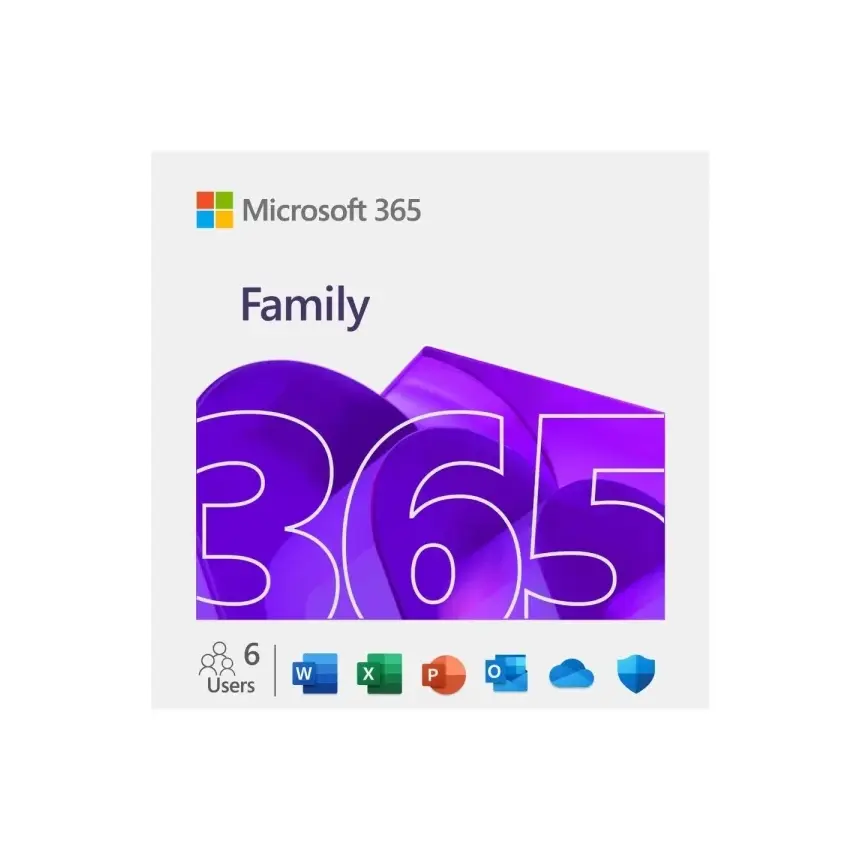 M365 Family English Sub 1YR Central/Eastern Euro Only Medialess FY25H2 EP2-32329