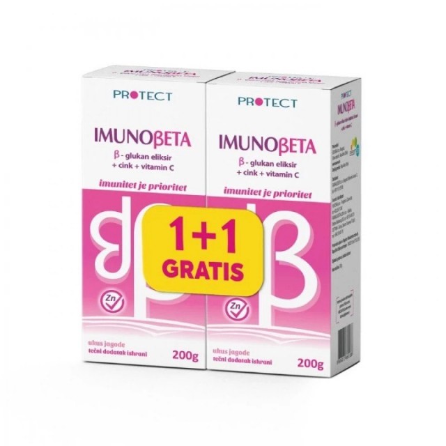 IMUNOBETA β-GLUKAN ELIKSIR 200ML 1+1 GRATIS